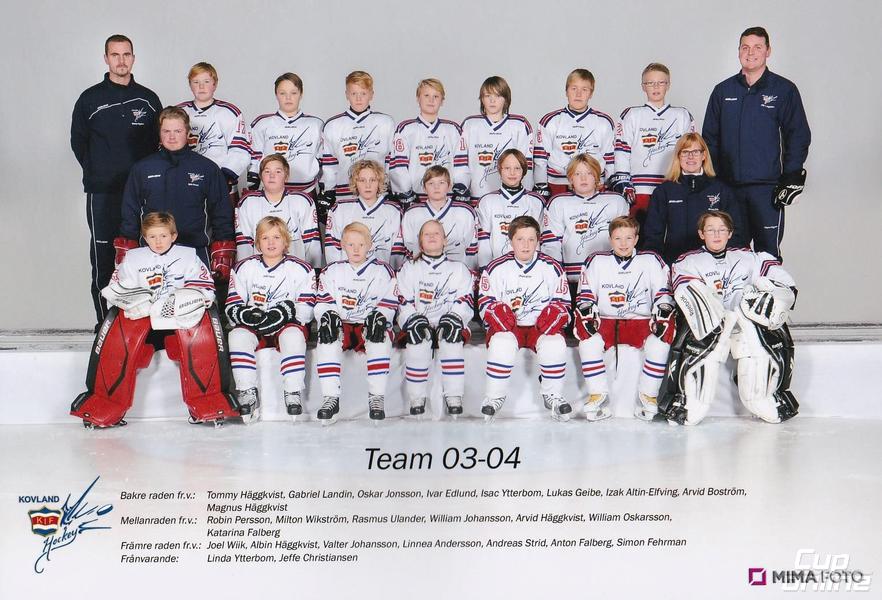 Lag Kovland Hockey - Fredrik Modin Cup - Cuponline