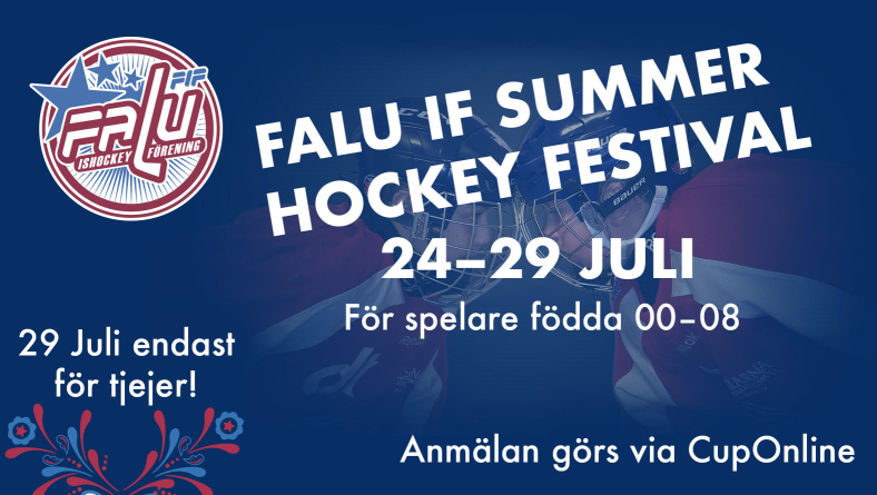 Start - Falu IF Summer Hockey Festival - Cuponline